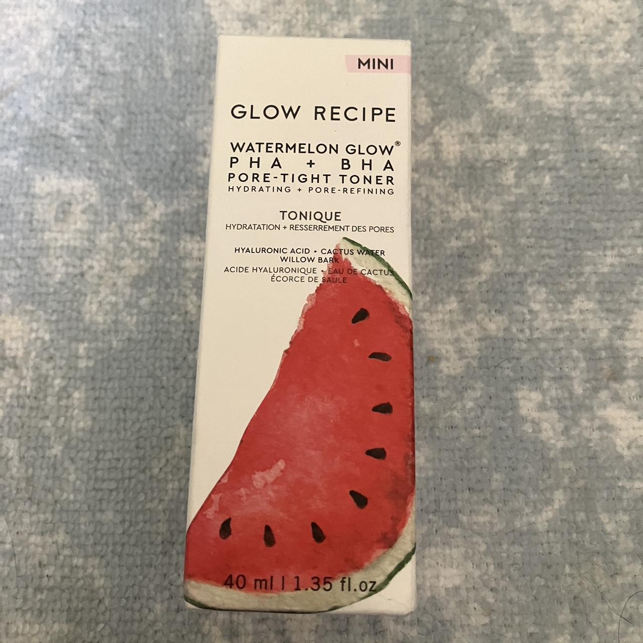 Glow Recipe toner! Travel size. Box opened to show... - Depop