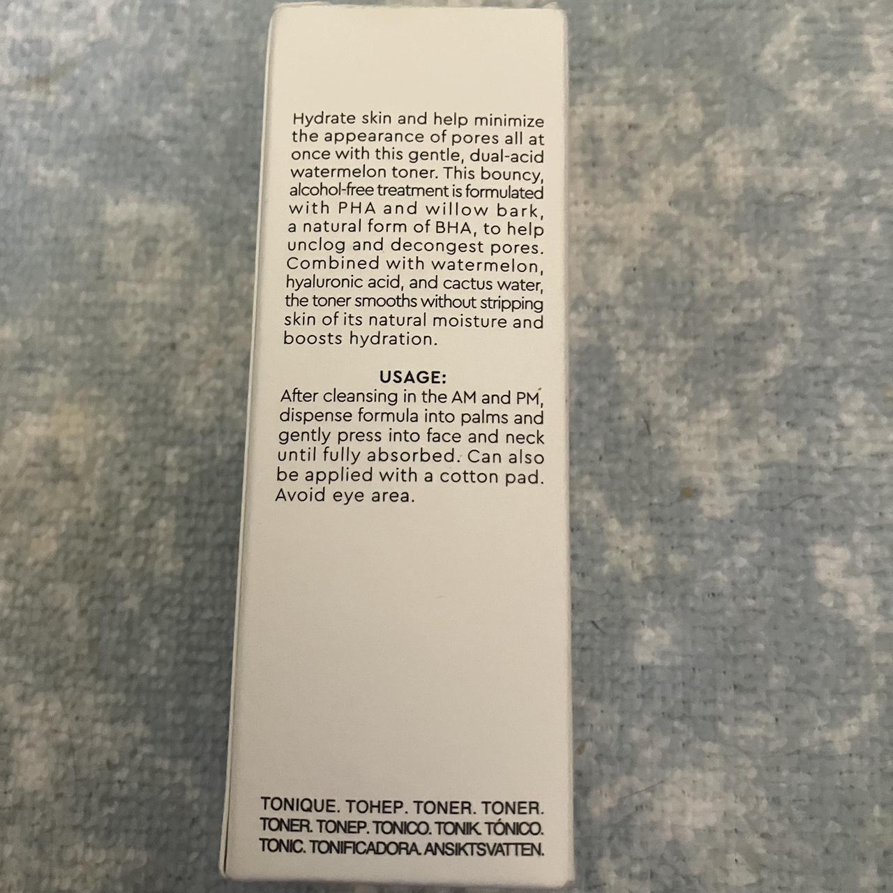 Glow Recipe toner! Travel size. Box opened to show... - Depop