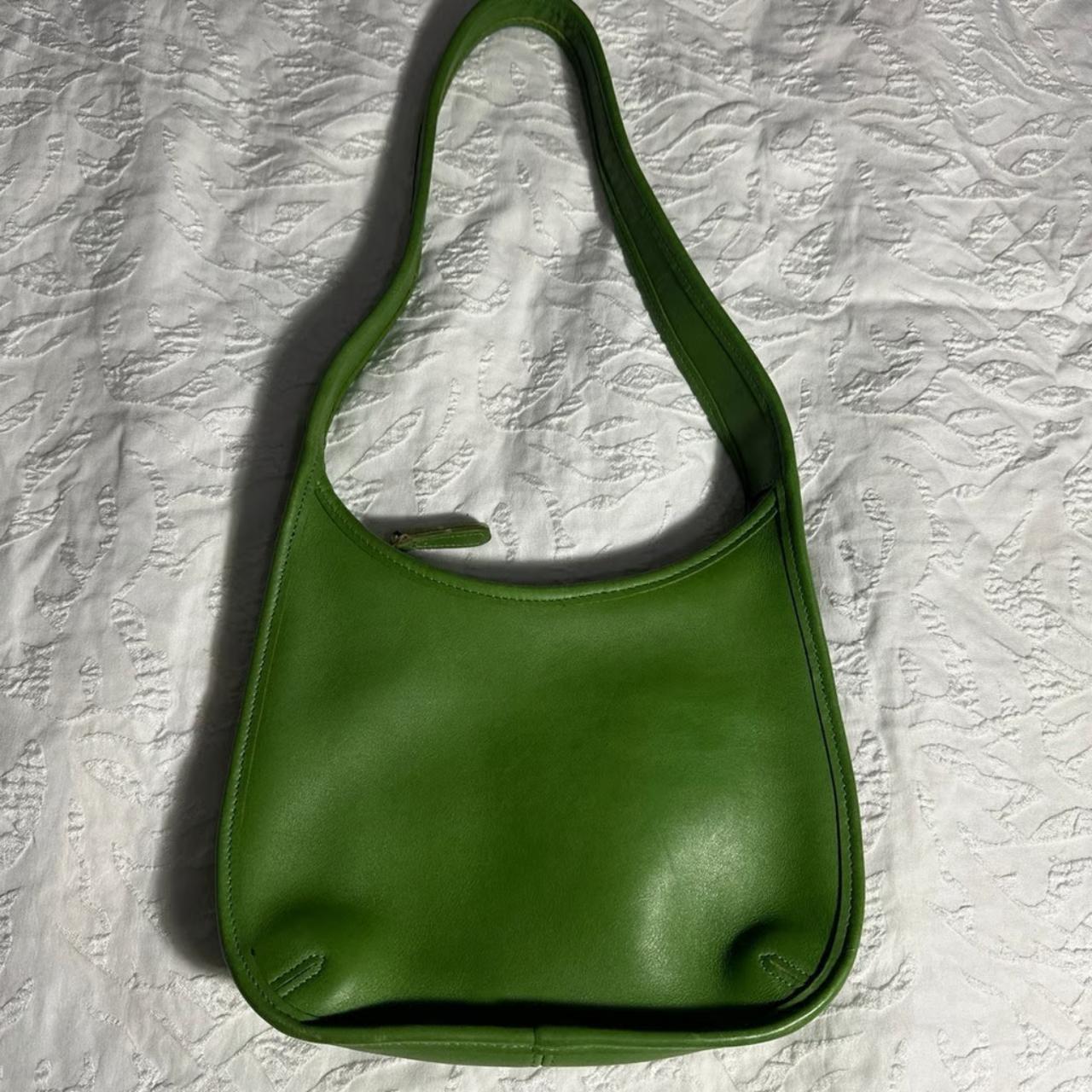 Green Coach Mini Ergo Hobo Shoulder Purse Perfect... | Depop