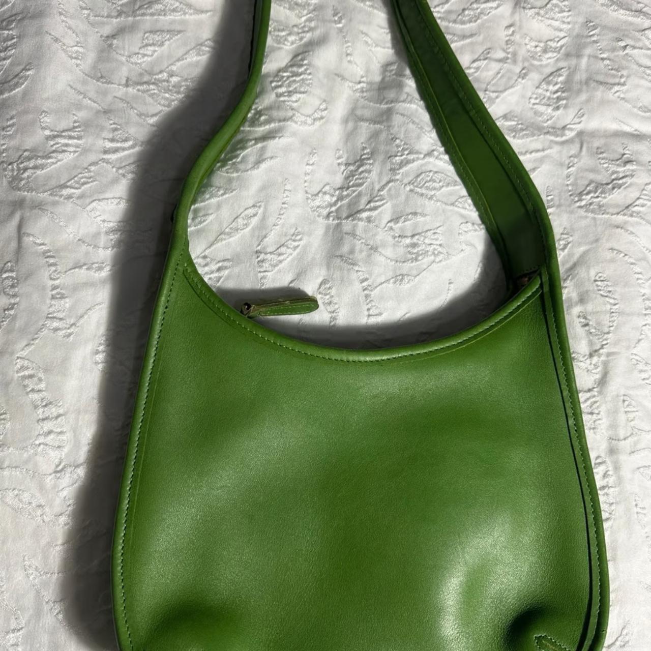 Green Coach Mini Ergo Hobo Shoulder Purse Perfect... | Depop