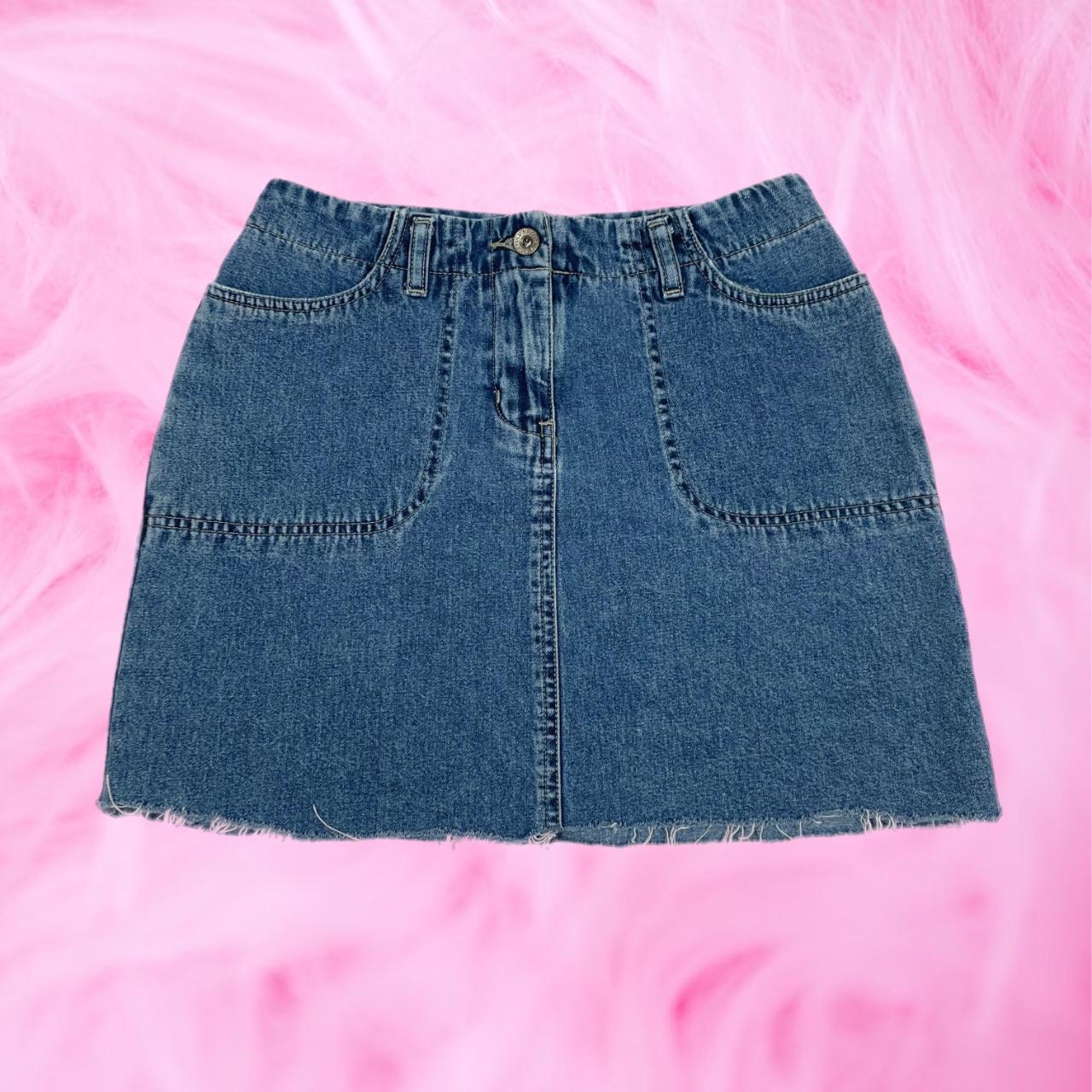 Old Navy Womens Blue Skirt Depop