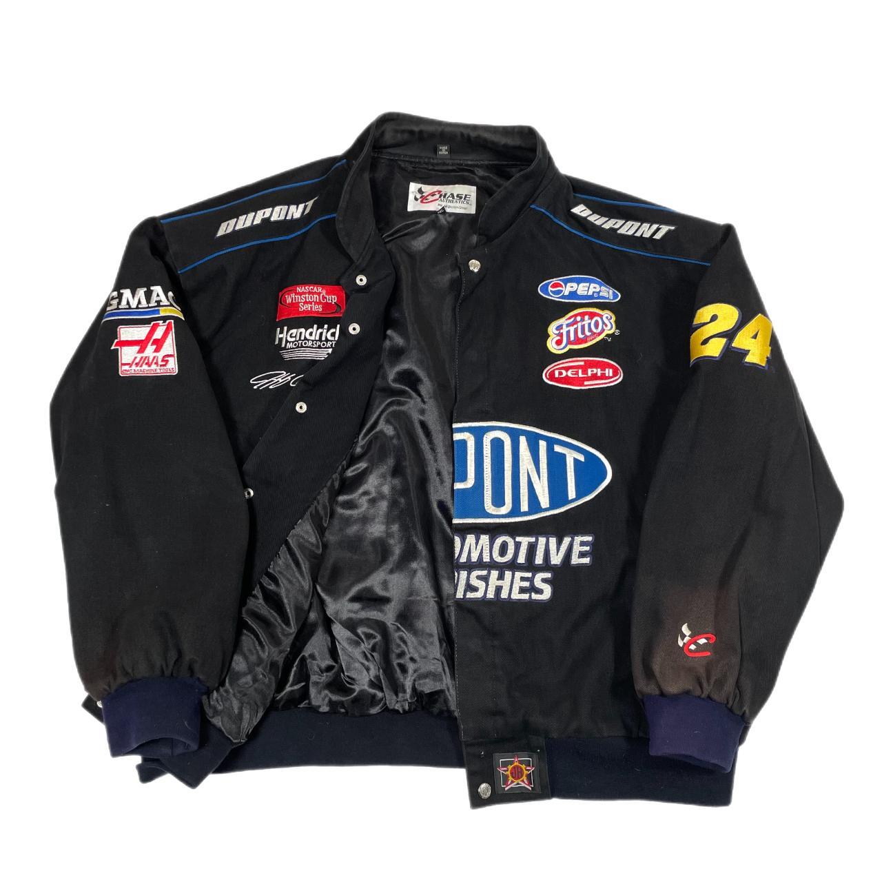 NASCAR Men's Black Jacket | Depop