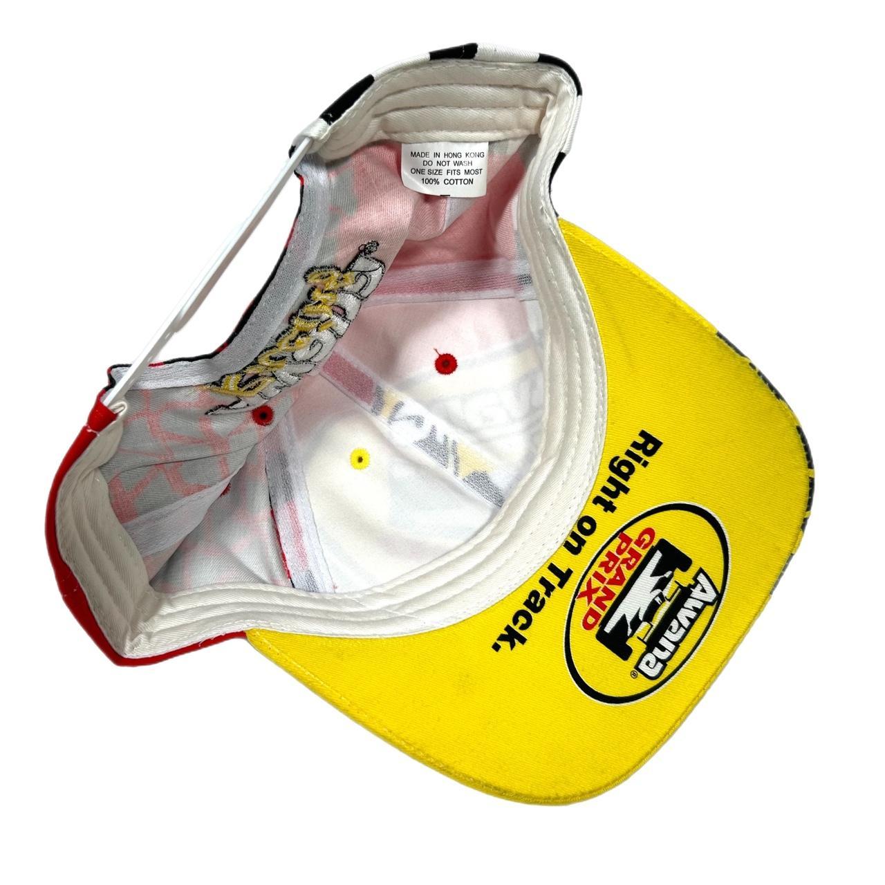 Vintage Awana Grand Prix racing hat • Pre owned... - Depop