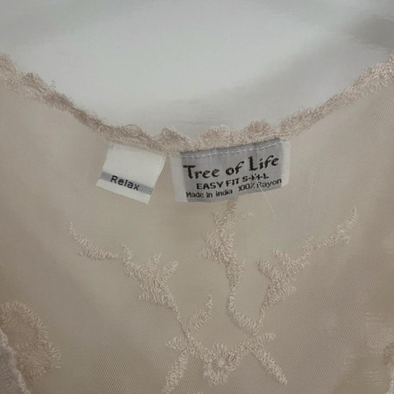 Tree Of Life Lace Over Dress One Size Fits All Depop