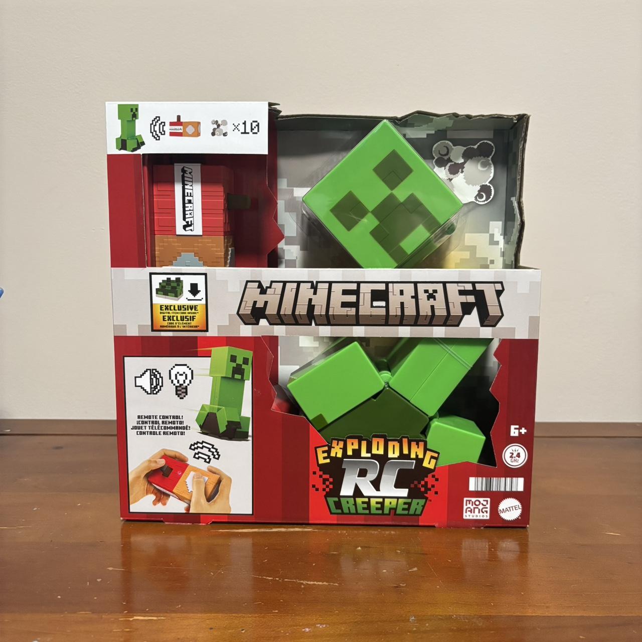 Minecraft Exploding RC Creeper BRAND NEW - green... - Depop