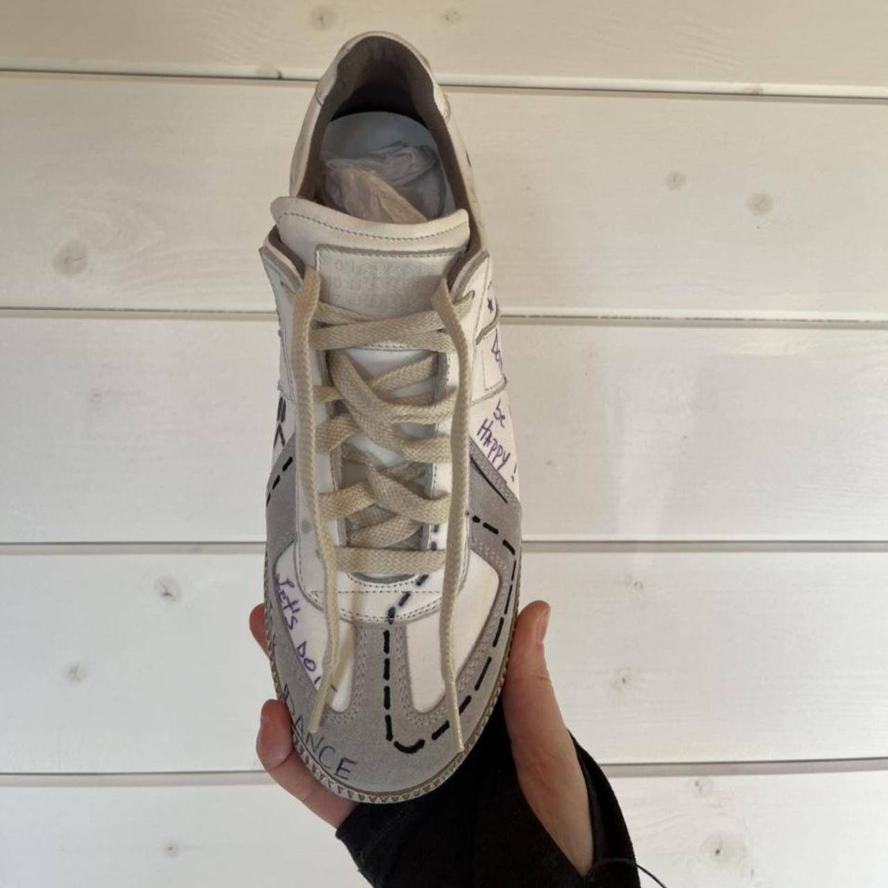 Maison Margiela Grafitti Sneakers/Trainers Brand... - Depop