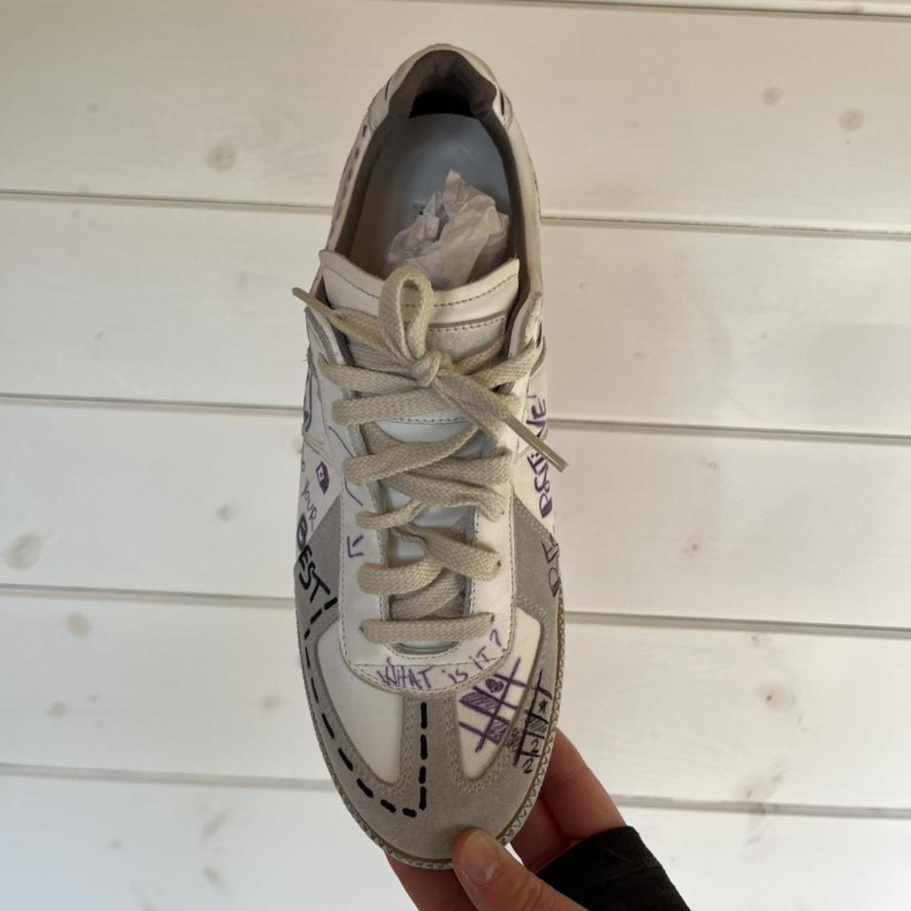 Maison Margiela Grafitti Sneakers/Trainers Brand... - Depop
