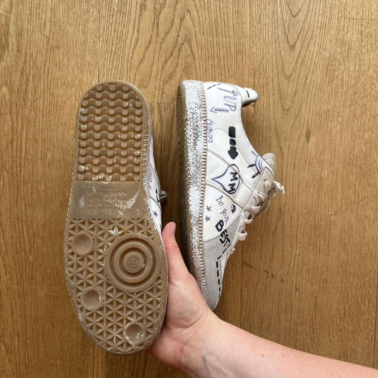 Maison Margiela Grafitti Sneakers/Trainers Brand... - Depop