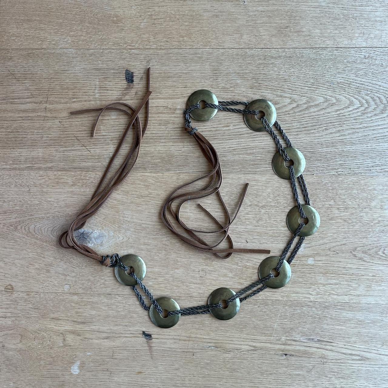 Amazing vintage gold belt!! - Depop