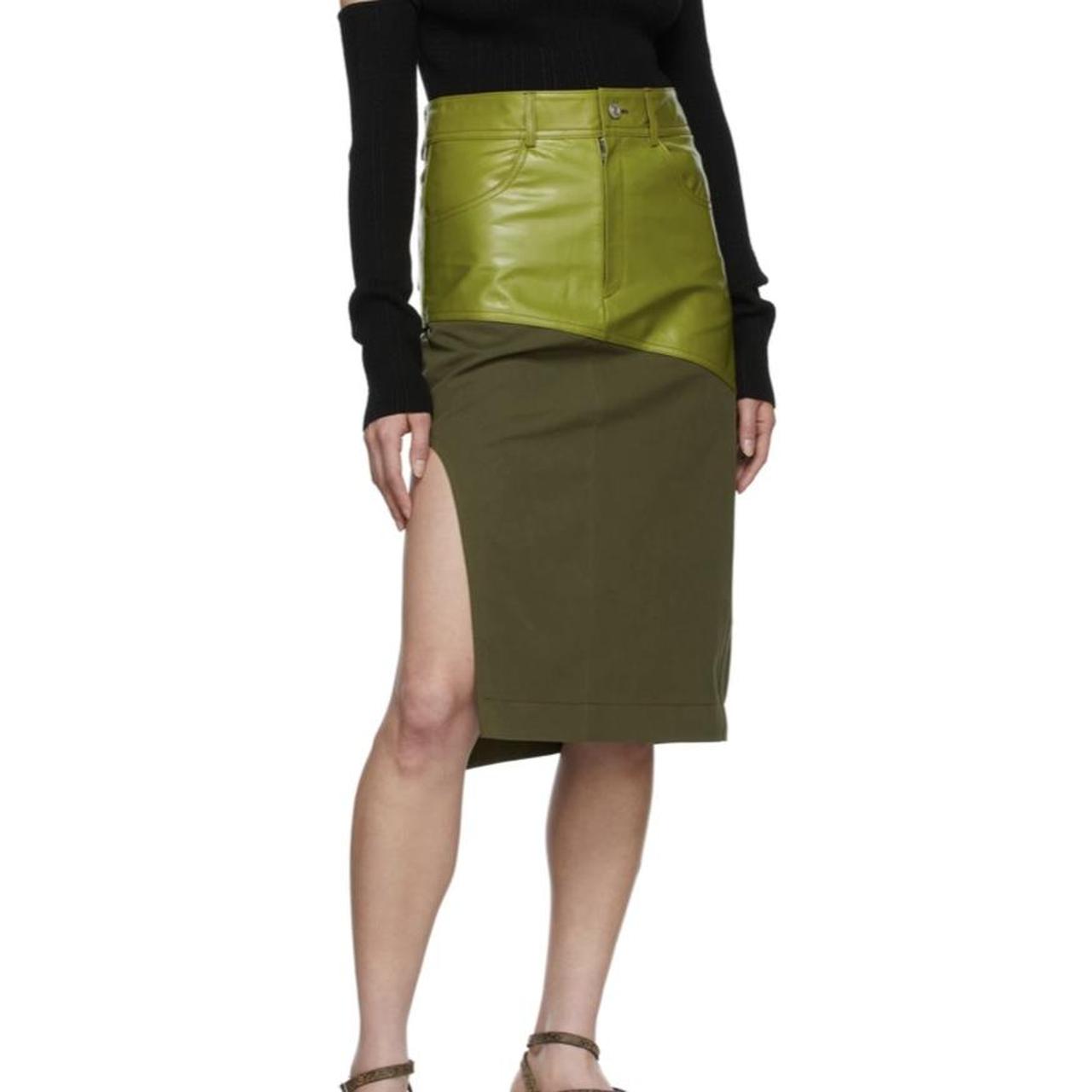 ANDERSSON BELL green sevilla midi skirt 🐲 new... - Depop