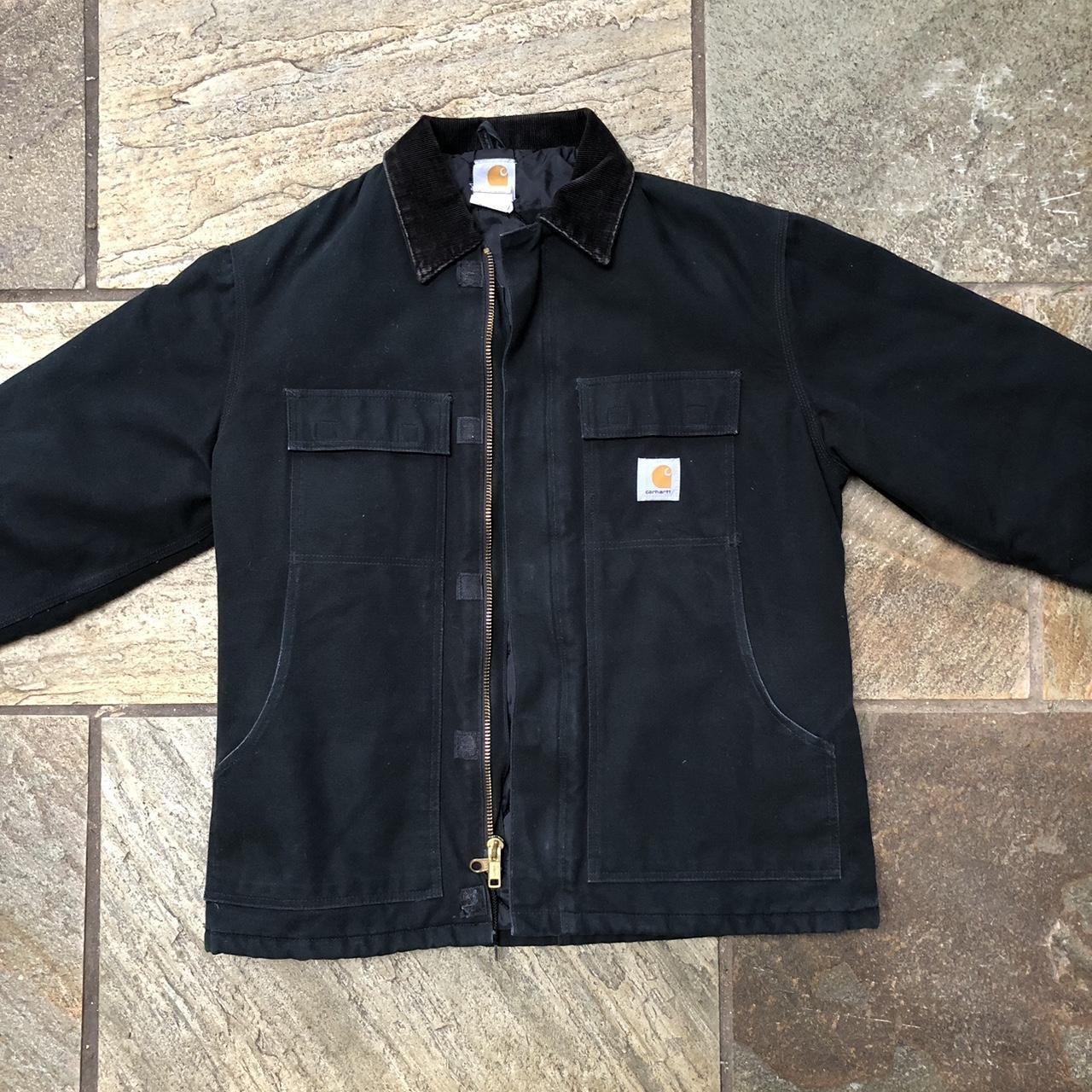 Black Carhartt Jacket Excellent condition Pit to... - Depop