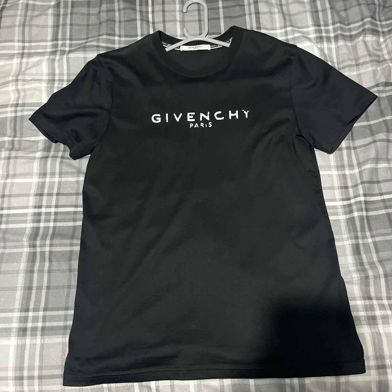 Givenchy logo tee in black | Size - XS but fits like... - Depop