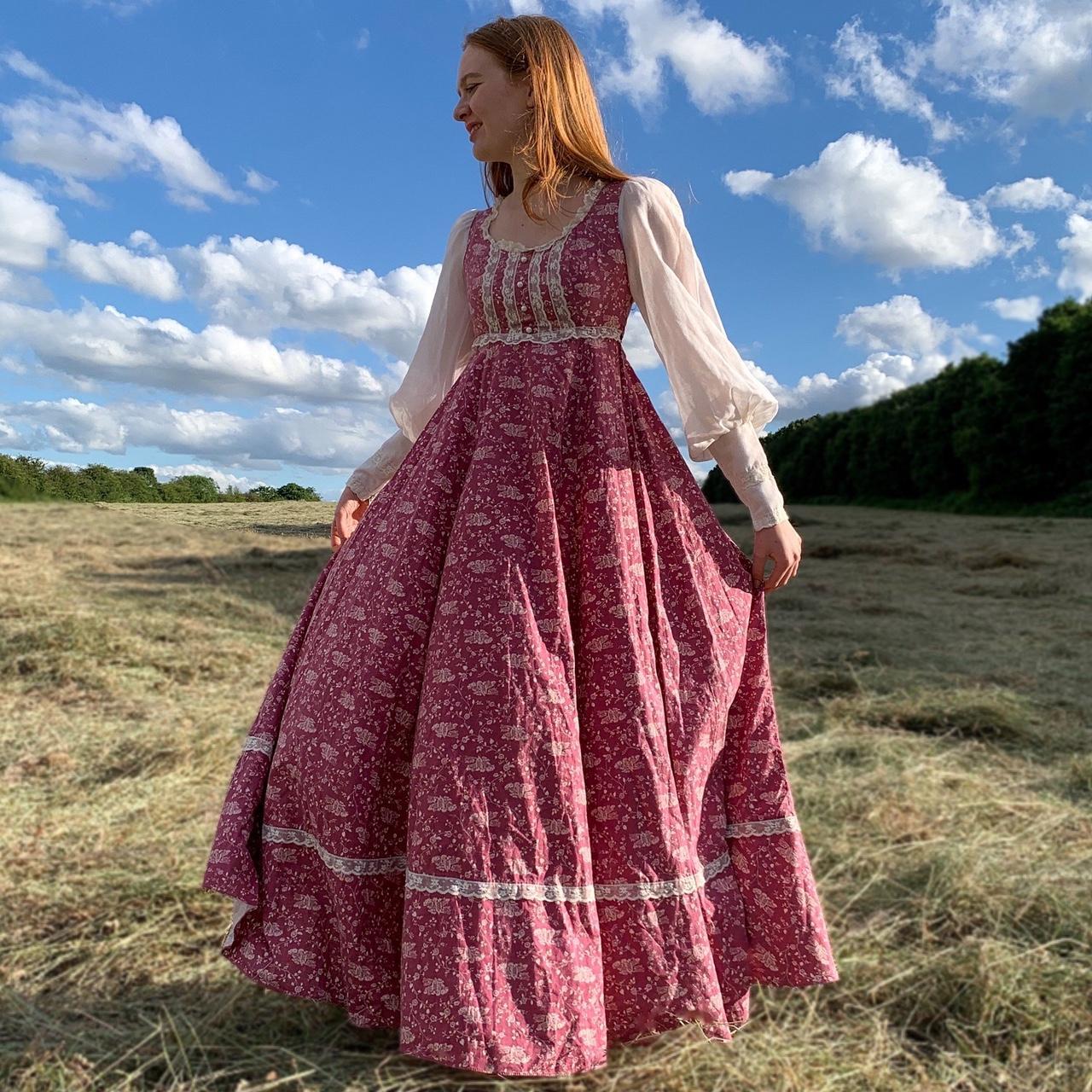 absolutely stunning rare gunne sax dress from the... - Depop