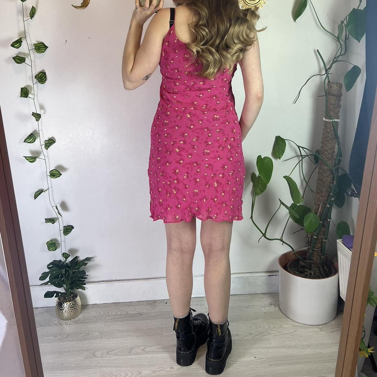 the loveliest vintage 00s midi length dress by... - Depop