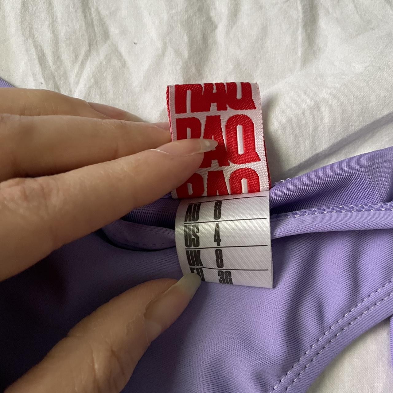 RAQ Apparel lilac swimsuit made by and for busty... | Depop