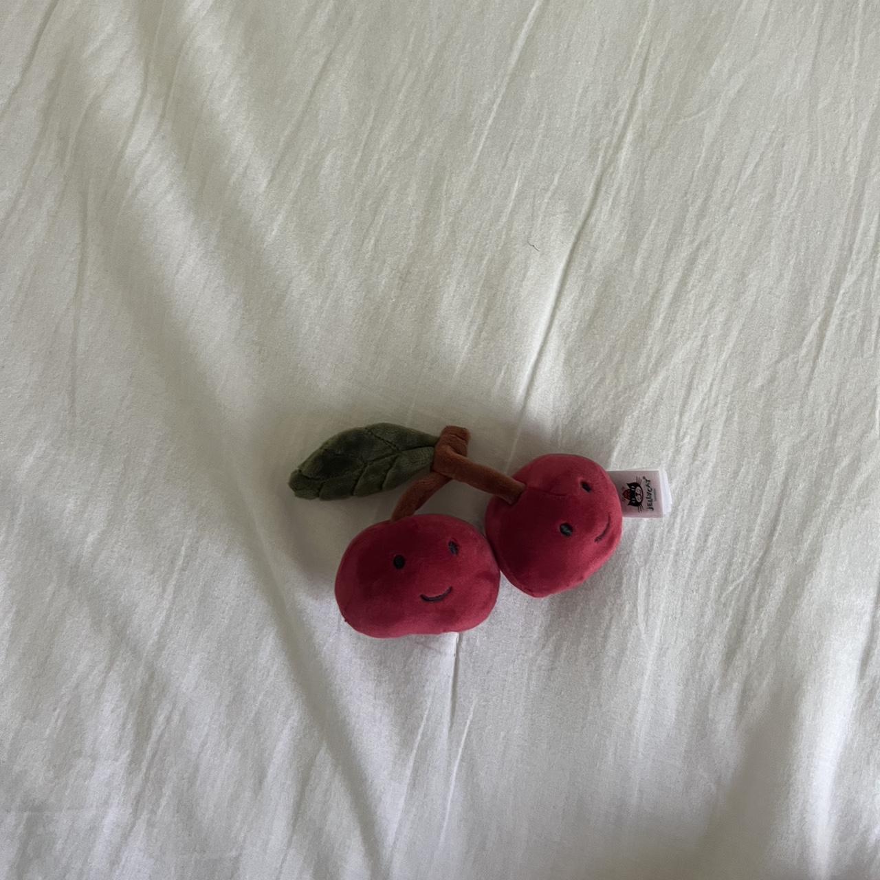 Jellycat Cherries! 4 x 4 inches - very small Comes... - Depop