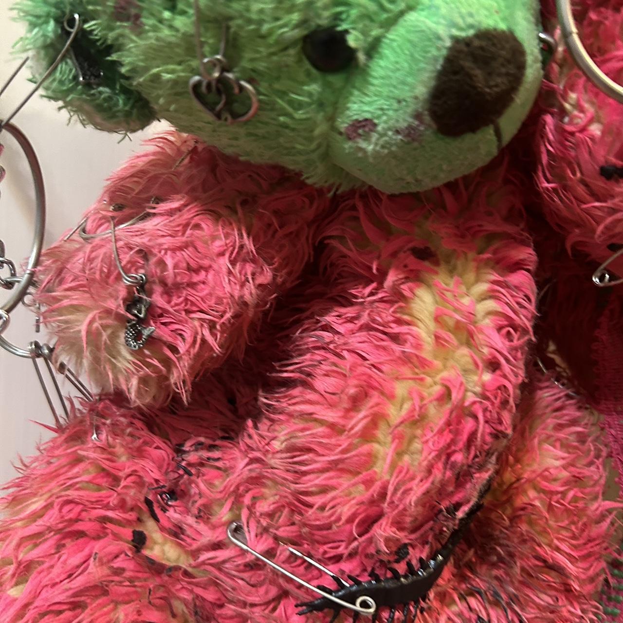 Two headed zombie teddy bear monster backpack!... - Depop