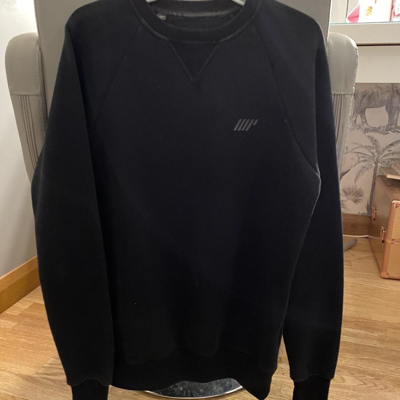 My protein black sweatshirt Size small Only worn a... - Depop