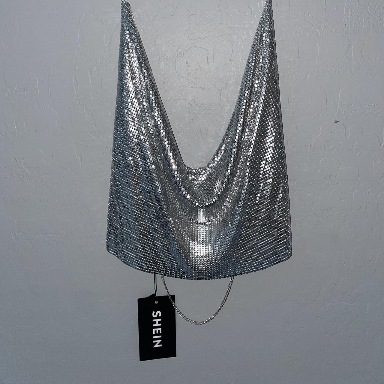 NWT SHEIN rhinestone top - Depop