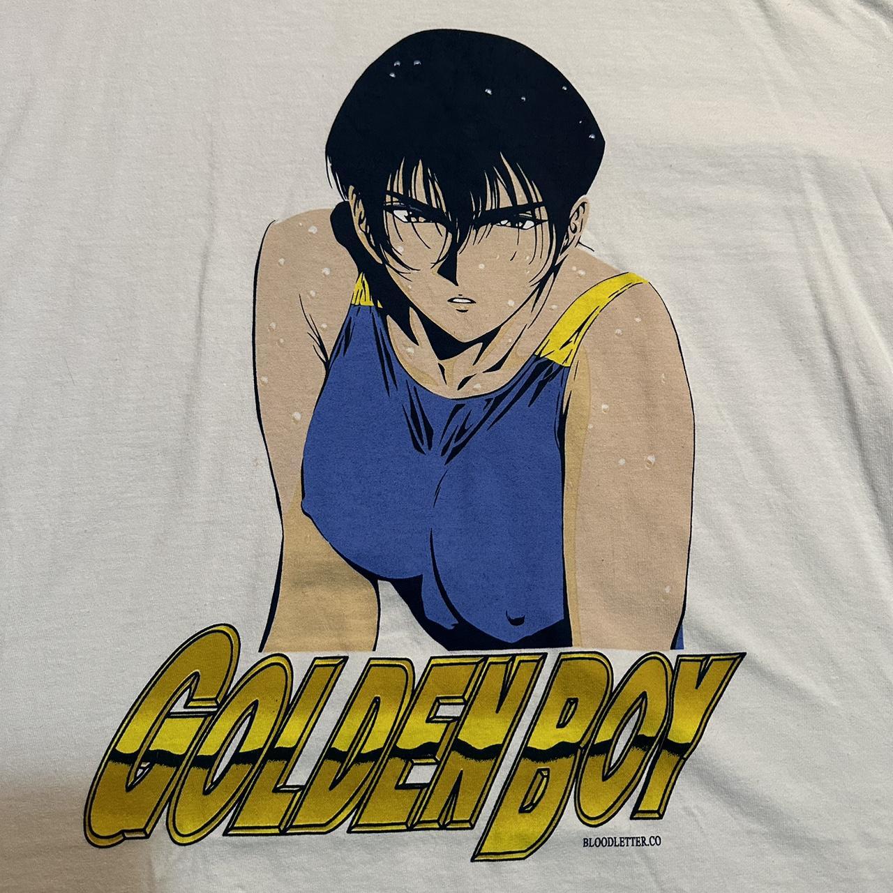 Golden Boy BloodLetter shirt. Size XL. Collar has... - Depop