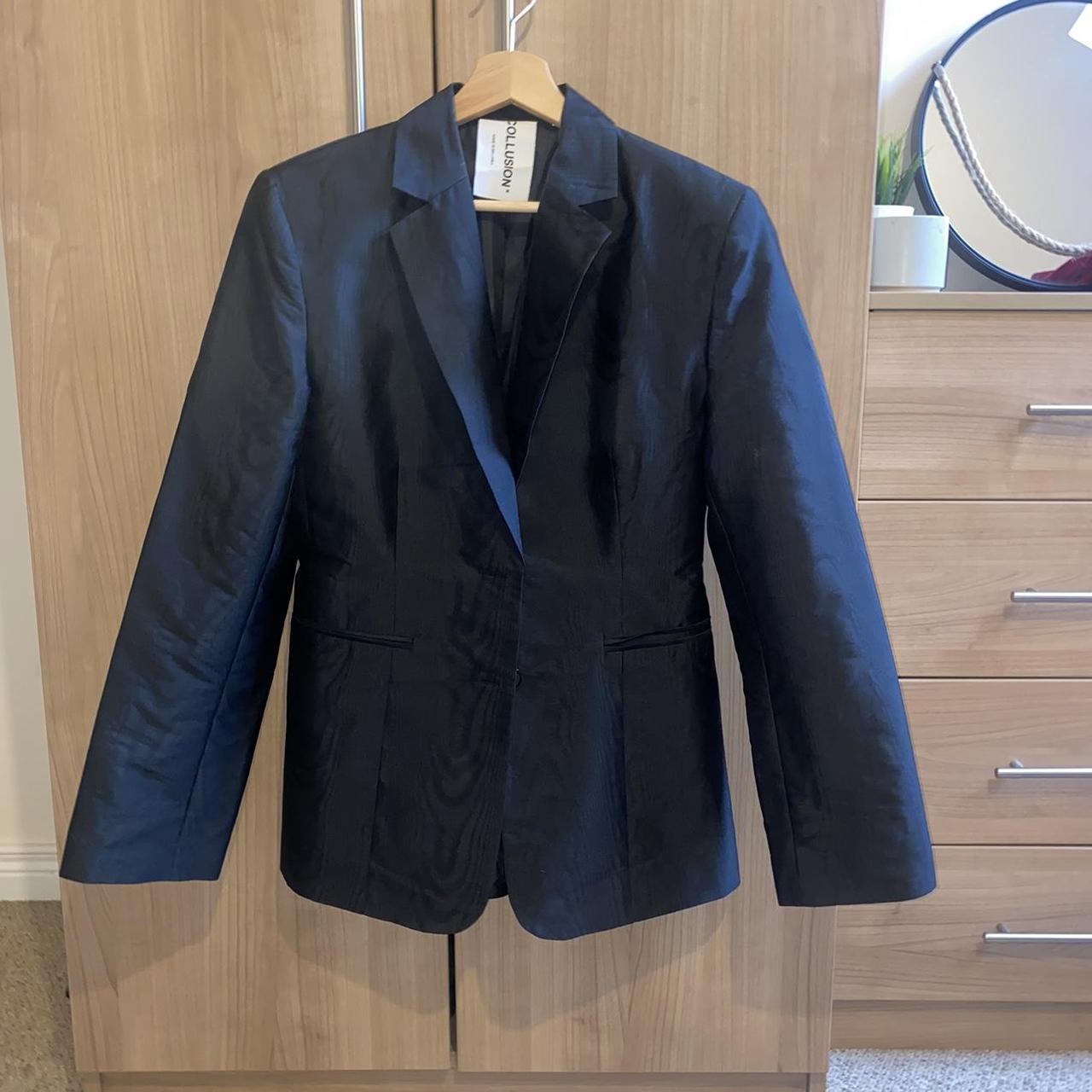 Collusion suit blazer Worn once Absolutely love... - Depop