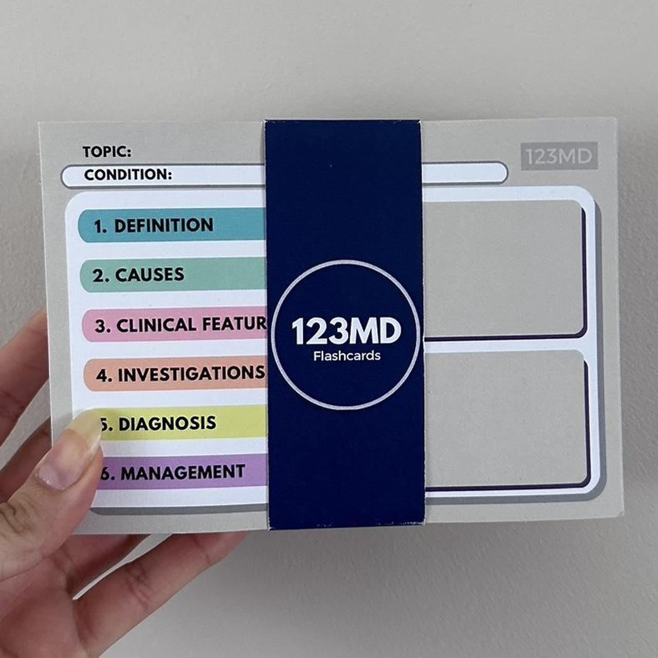 123MD flashcards pack of 100 Perfect for STEM,... - Depop