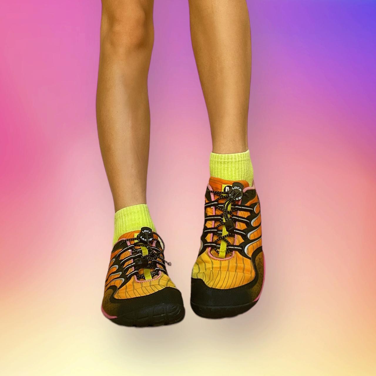 SPORTY Y2K TRAINERS 🧡 vintage, y2k, sorry,... - Depop