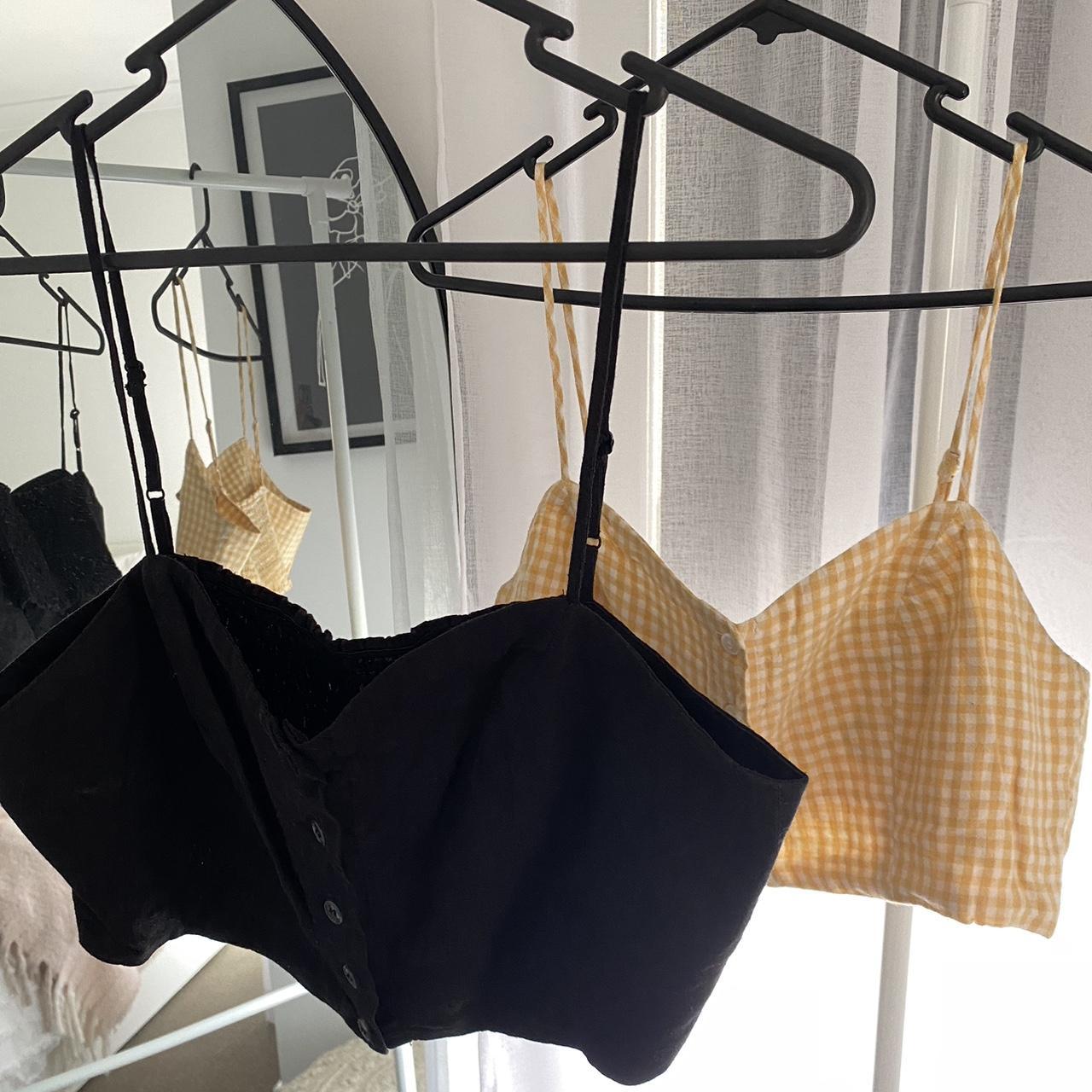 glassons crop tops super cute for summer buttons up... - Depop