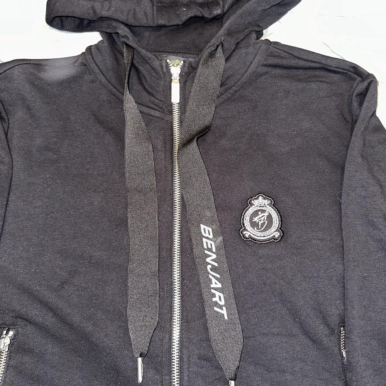 Benjart Brand new no tags Black hoodie Size xs - Depop