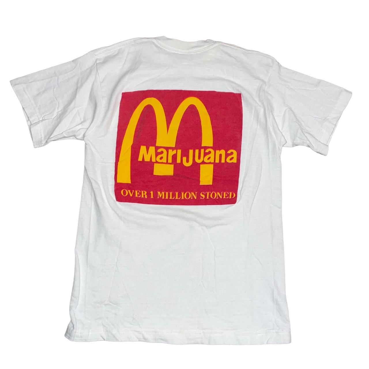 Late 80s ‘MARIJUANA’ ‘Over One Million Stoned’ RARE... - Depop