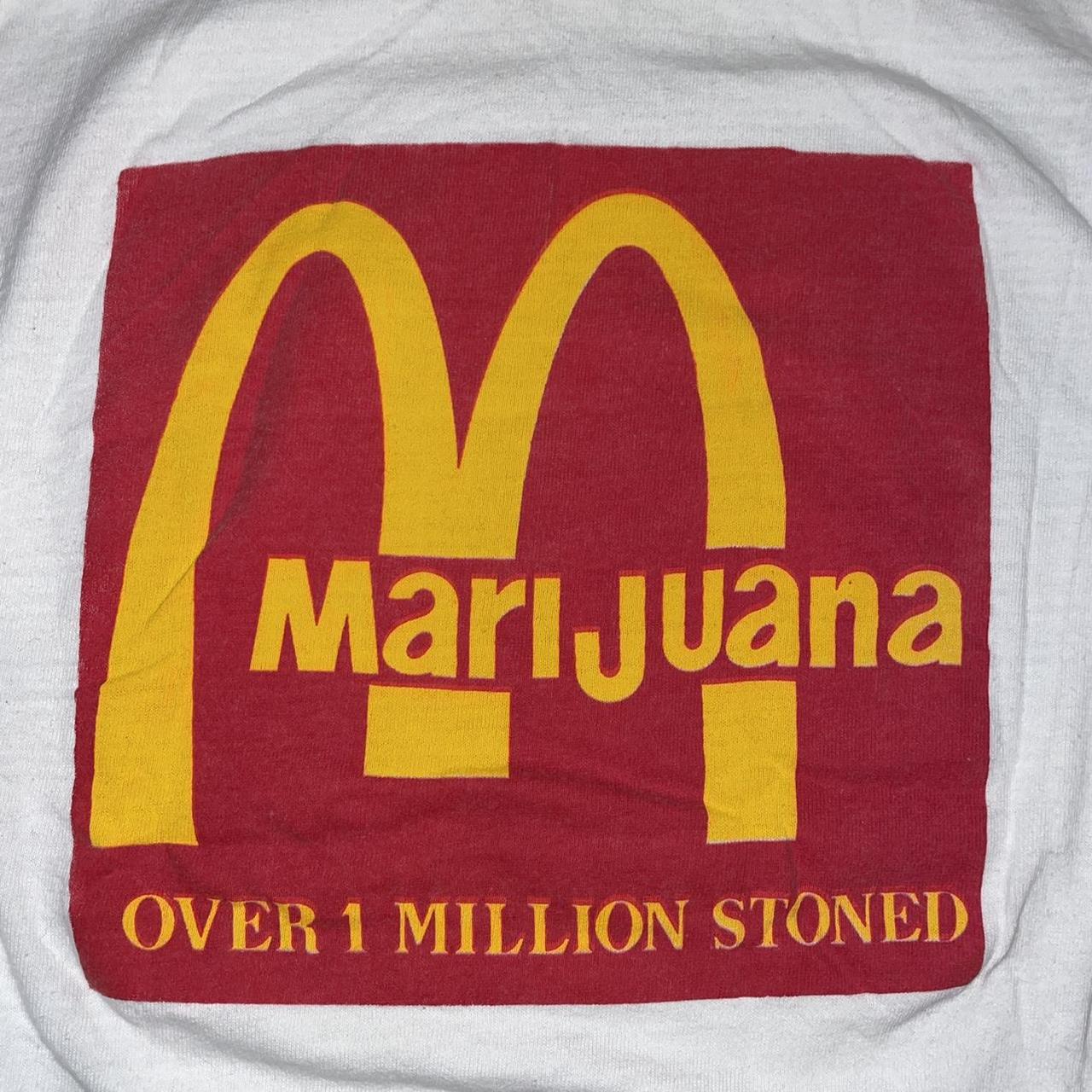 Late 80s ‘MARIJUANA’ ‘Over One Million Stoned’ RARE... - Depop