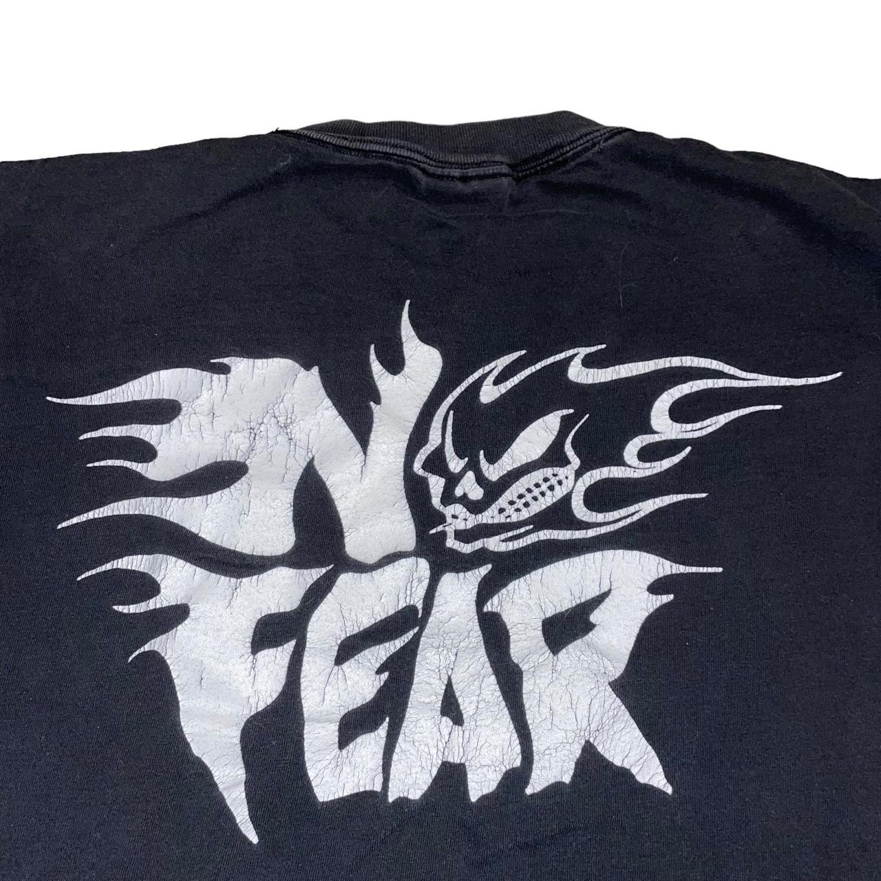 Early 90s ‘NO FEAR’ Vintage streetwear tee *black... - Depop