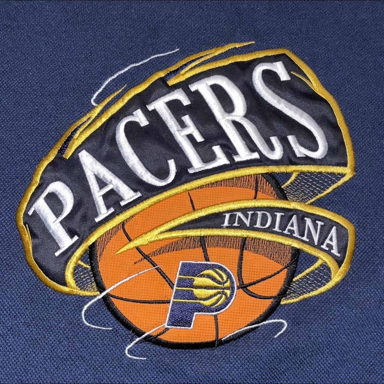 90s Indiana Pacers Vintage NBA sweatshirt *navy... - Depop