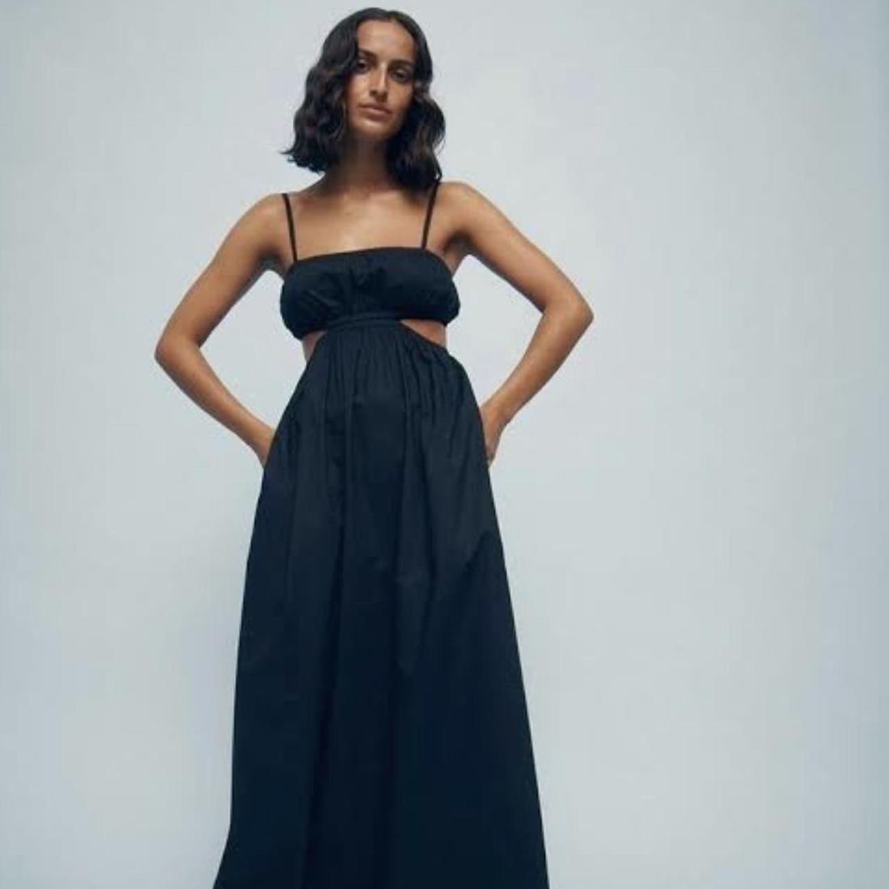 Venroy black cut out dress Worn once, perfect... - Depop