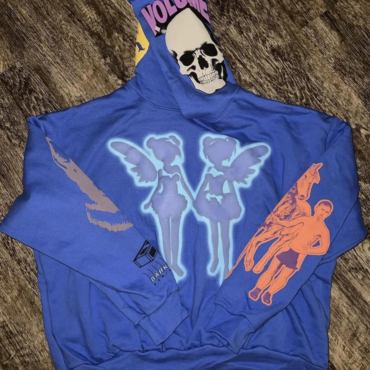 Drake For All The Dogs Blue Hoodie size XXL Big As... - Depop