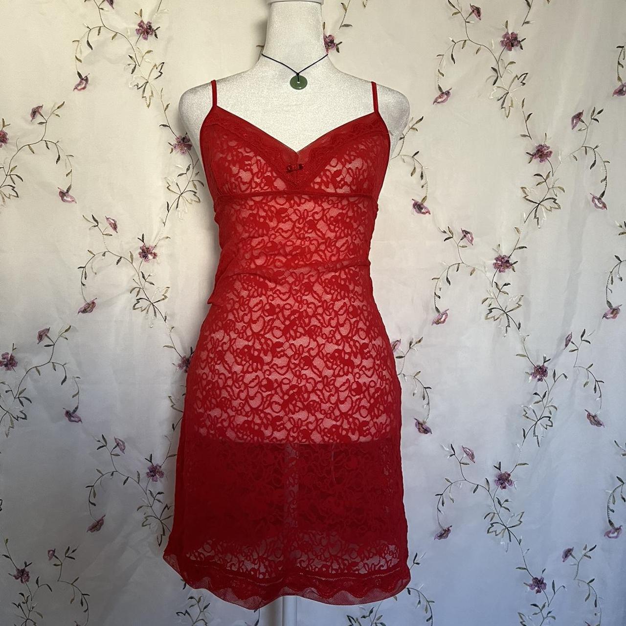 Red Victoria’s Secret dress best fits a s/m - Depop