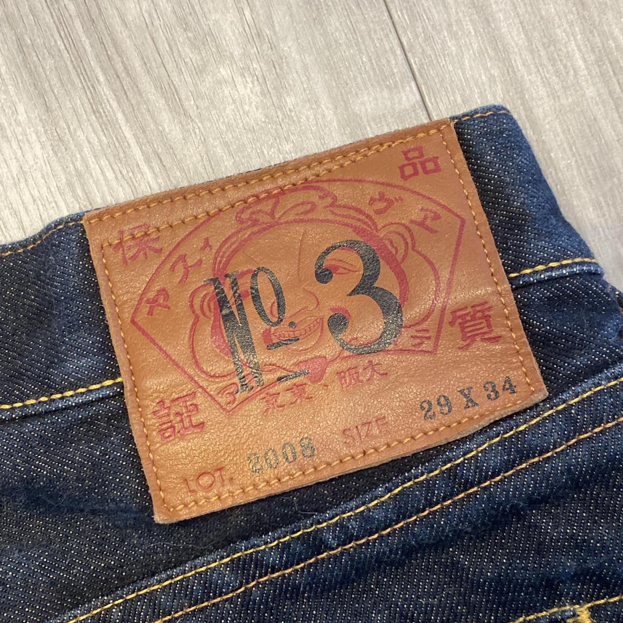 Evisu Denim Shorts Size - 29x34 (29 Waist and 34... - Depop