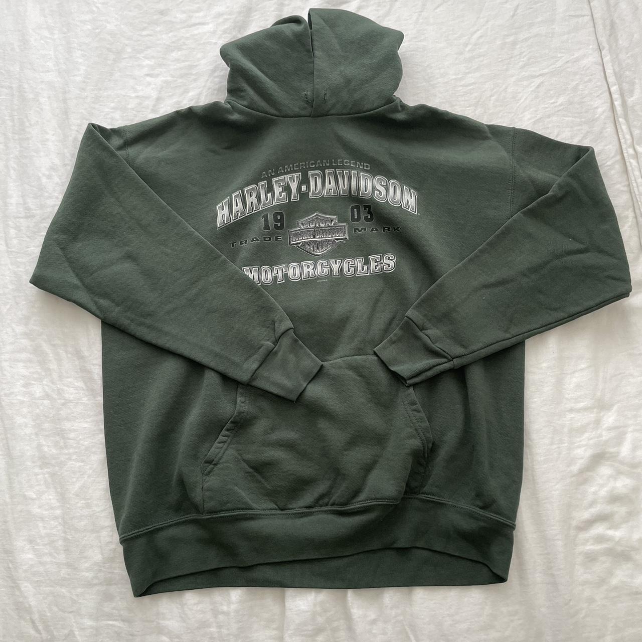 Harley Davidson Women's Hoodie | Depop
