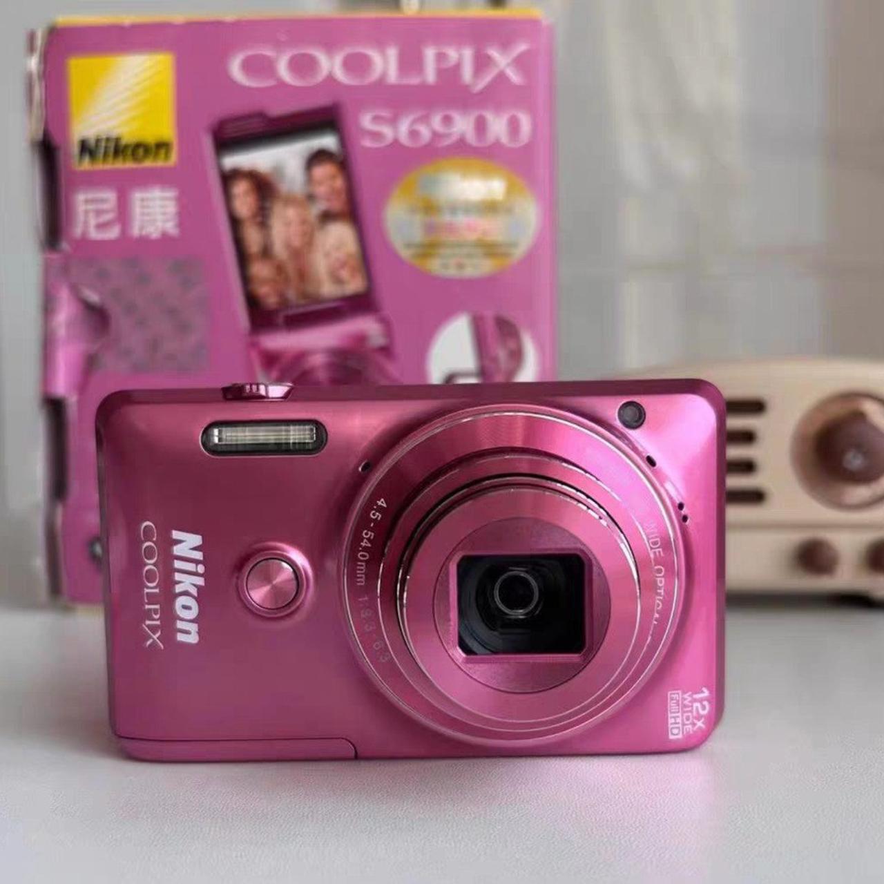 Nikon Coolpix S6900 PINK Compact Digital Camera Pink... - Depop
