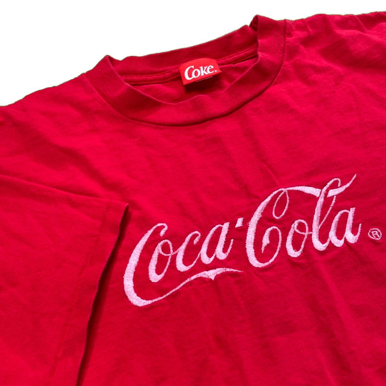 Coca-Cola Men's Red T-shirt | Depop