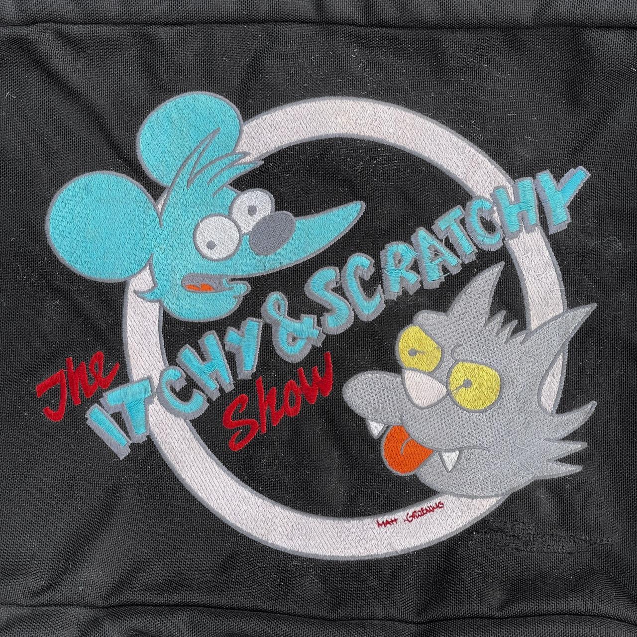 Vintage 00s The Simpsons Itchy & Scratchy Show... - Depop