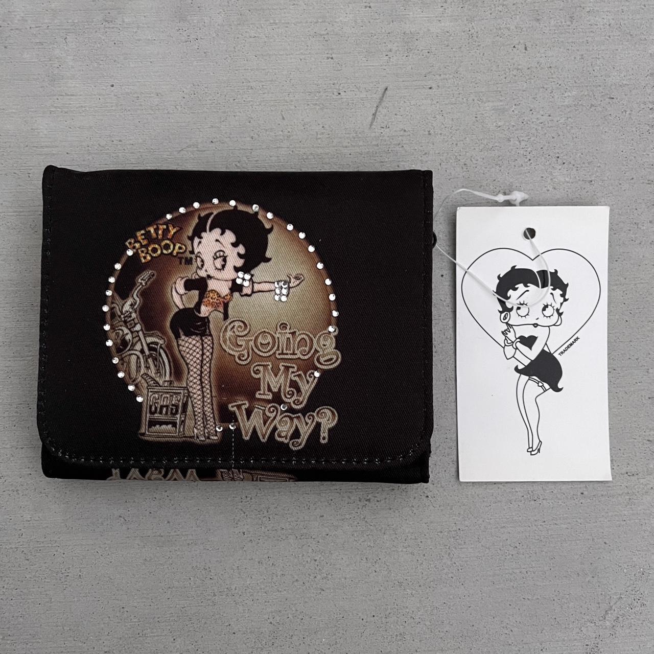 Vintage Y2K Betty Boop Wallet Regular size General... - Depop