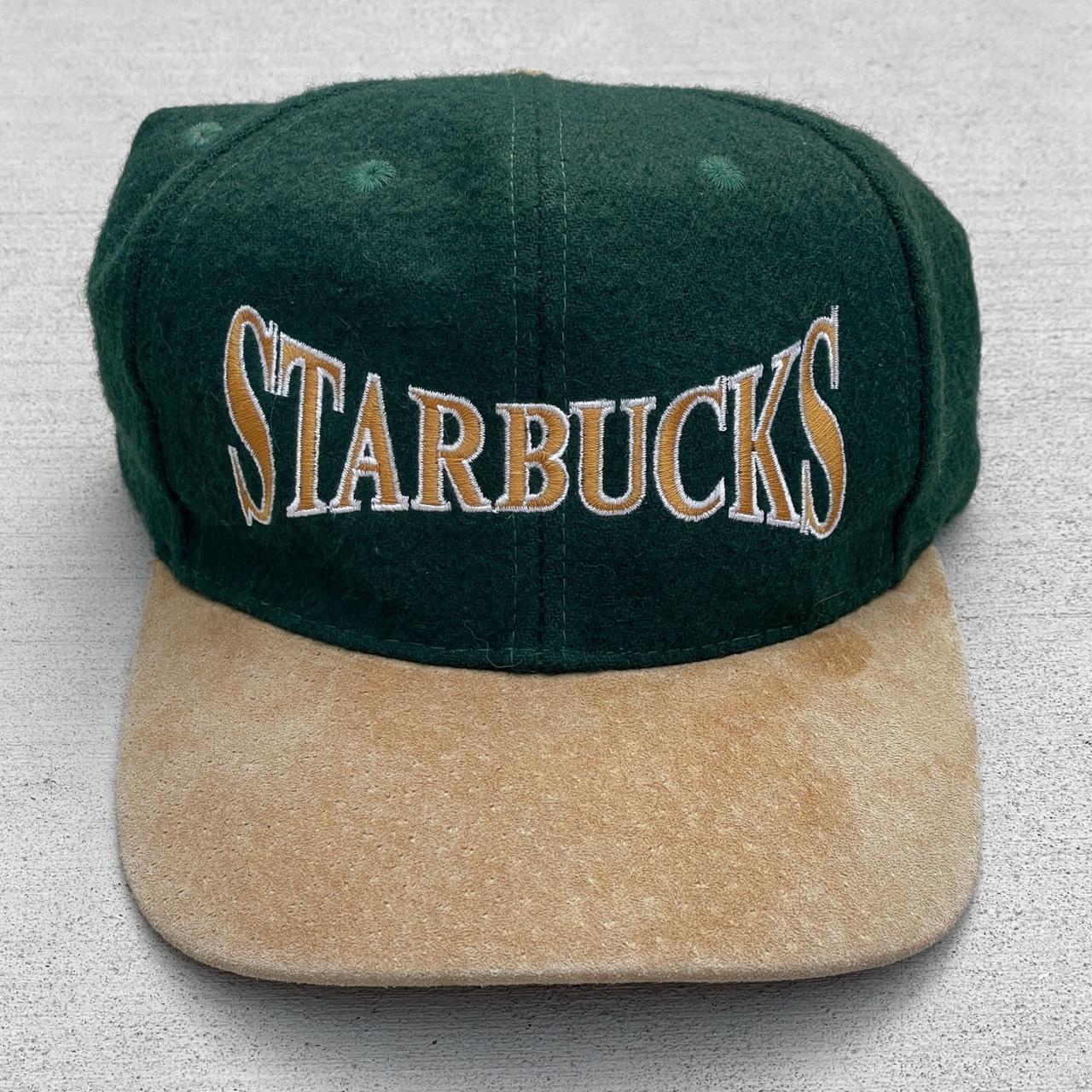 Vintage 90s Starbucks Hat OSFA General wear from... - Depop