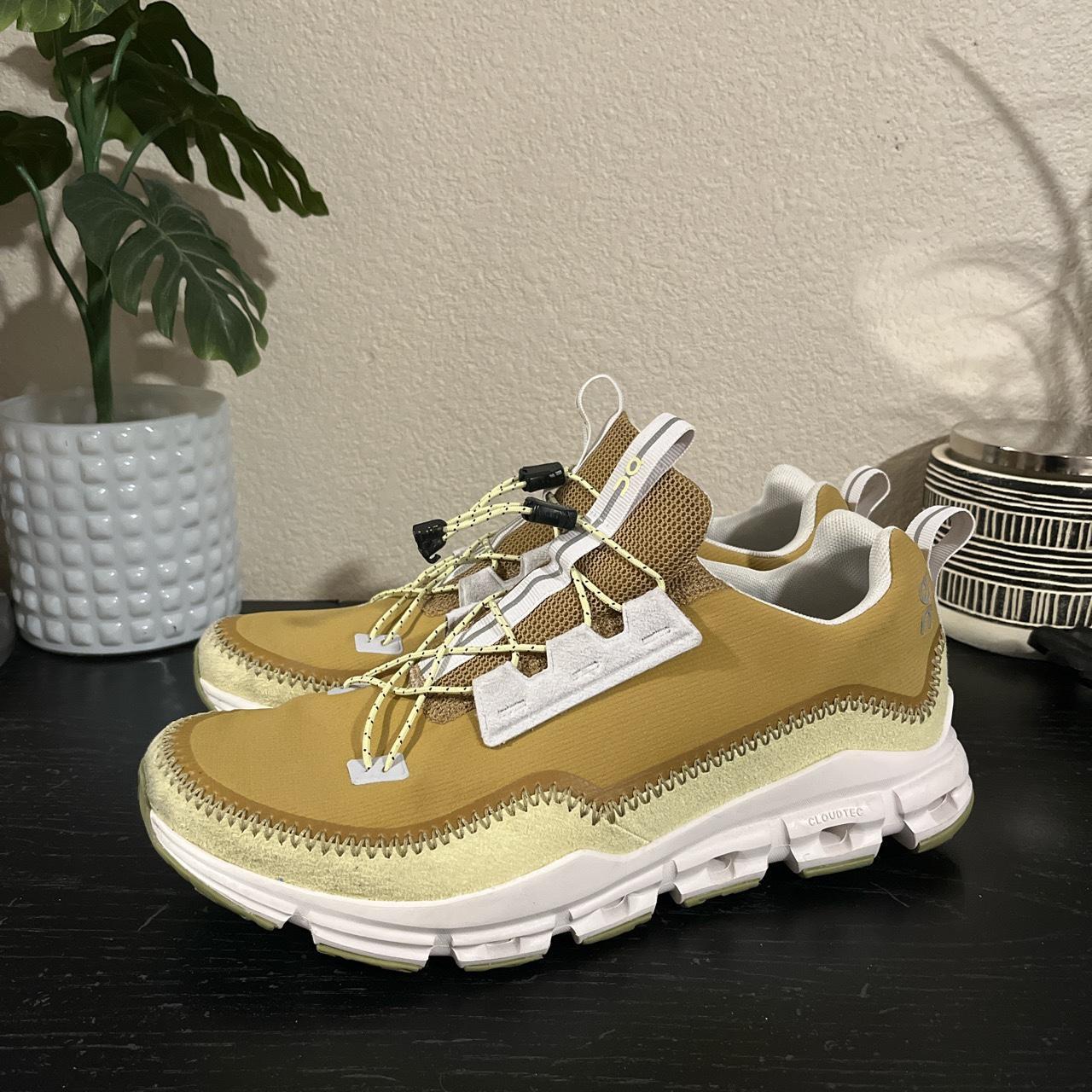 On Running Men's Yellow Trainers | Depop