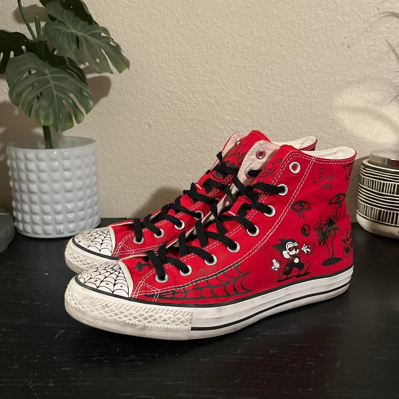 Converse x Sean Pablo Chuck Taylor Worn several... - Depop