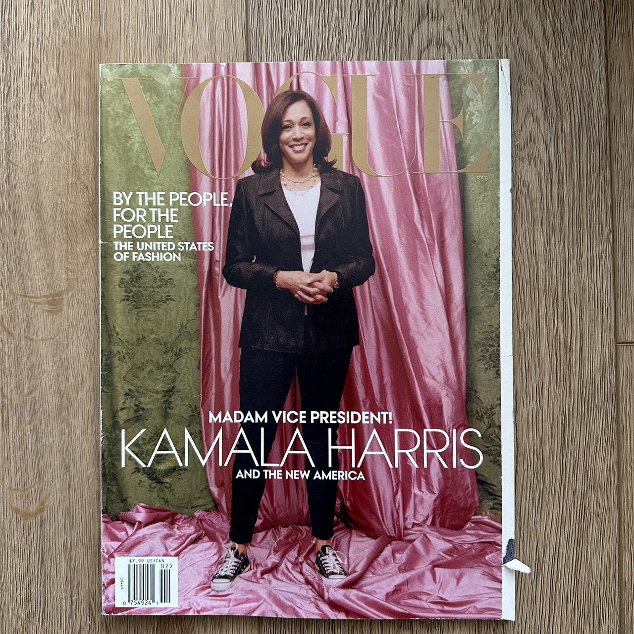 Kamala Harris Vogue cover magazine - Depop