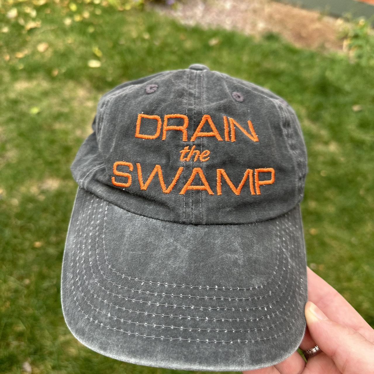 Drain Gang x Shrek “drain the swamp” baseball hat... - Depop