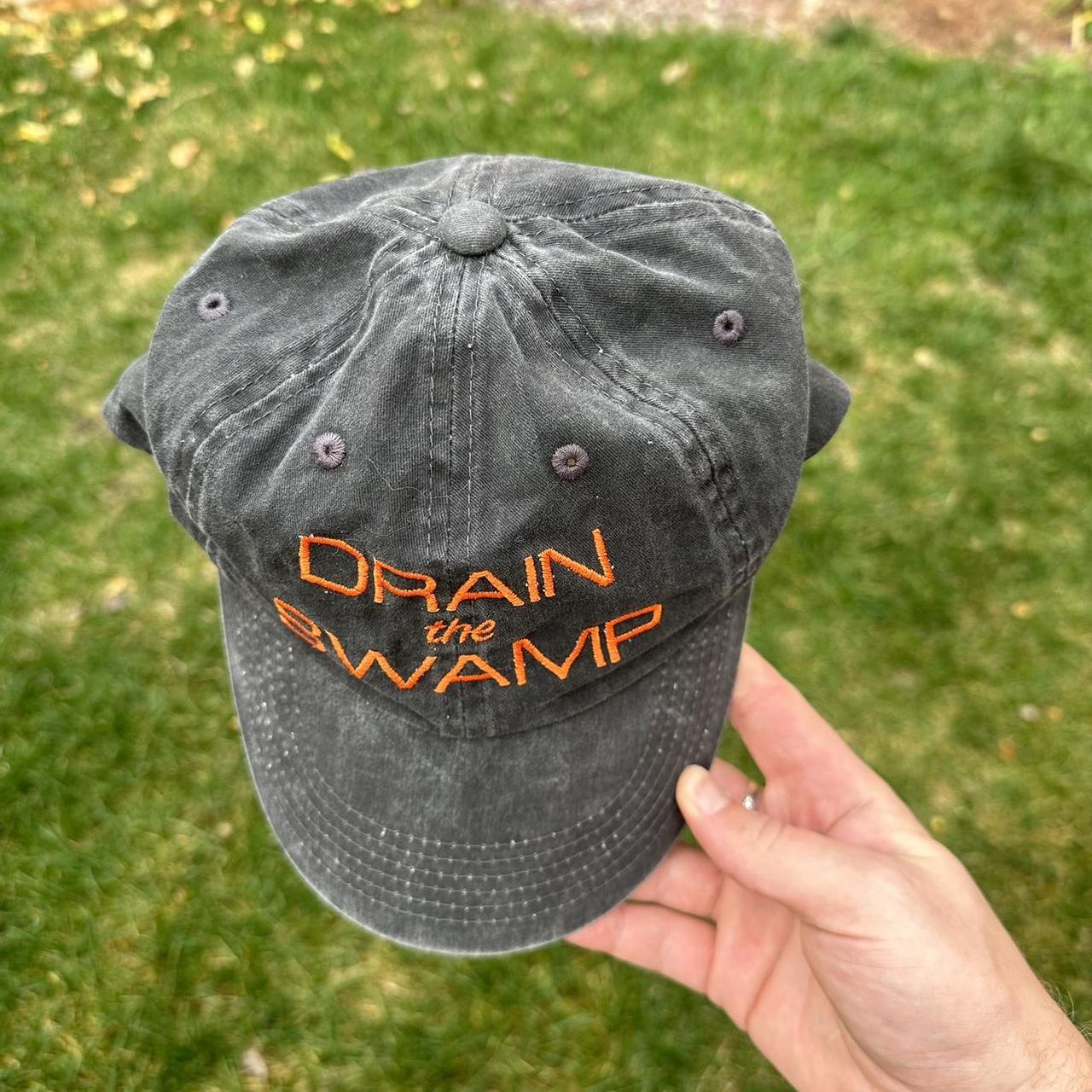 Drain Gang x Shrek “drain the swamp” baseball hat... - Depop