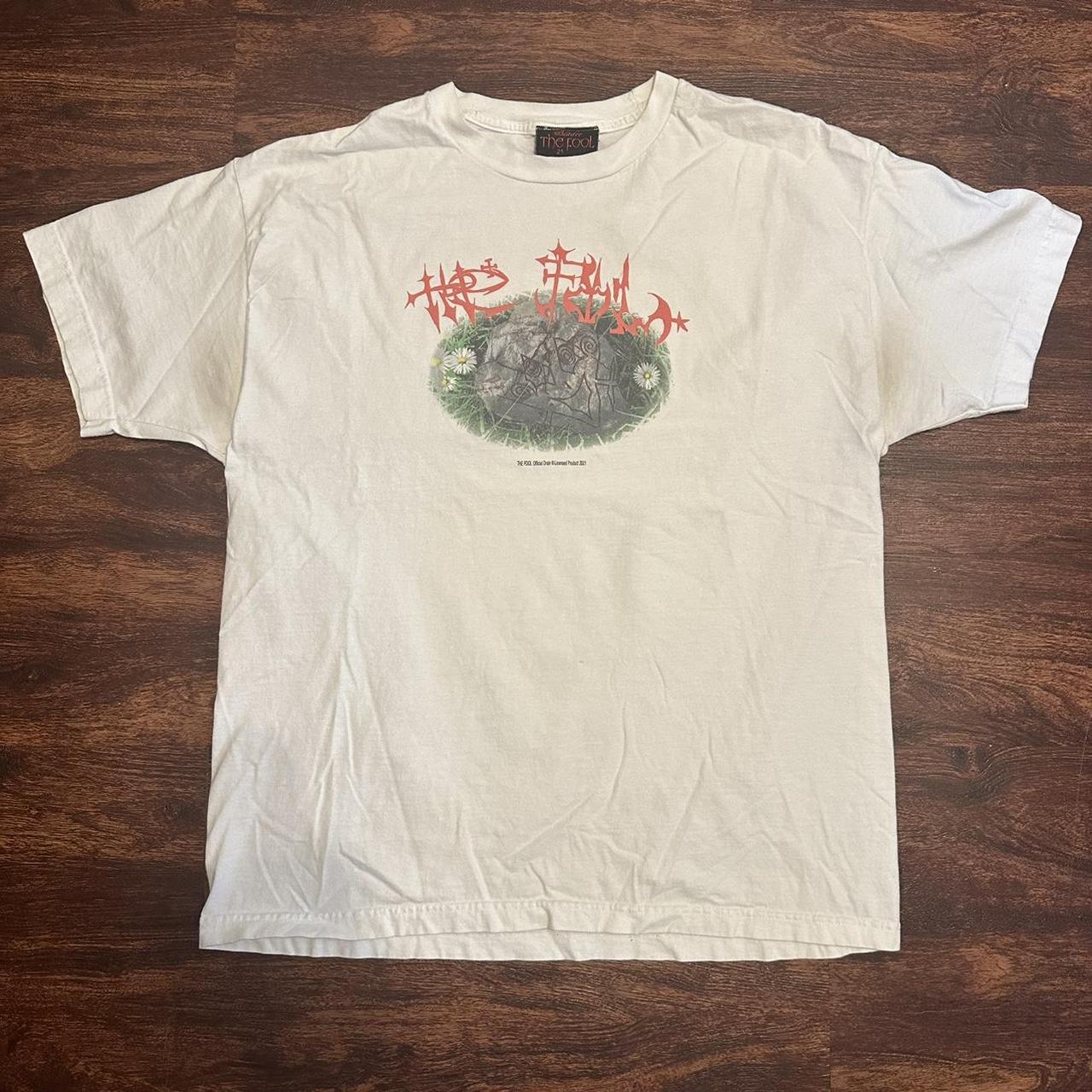Bladee “The Fool” drain gang shirt Size L. Worn &... - Depop