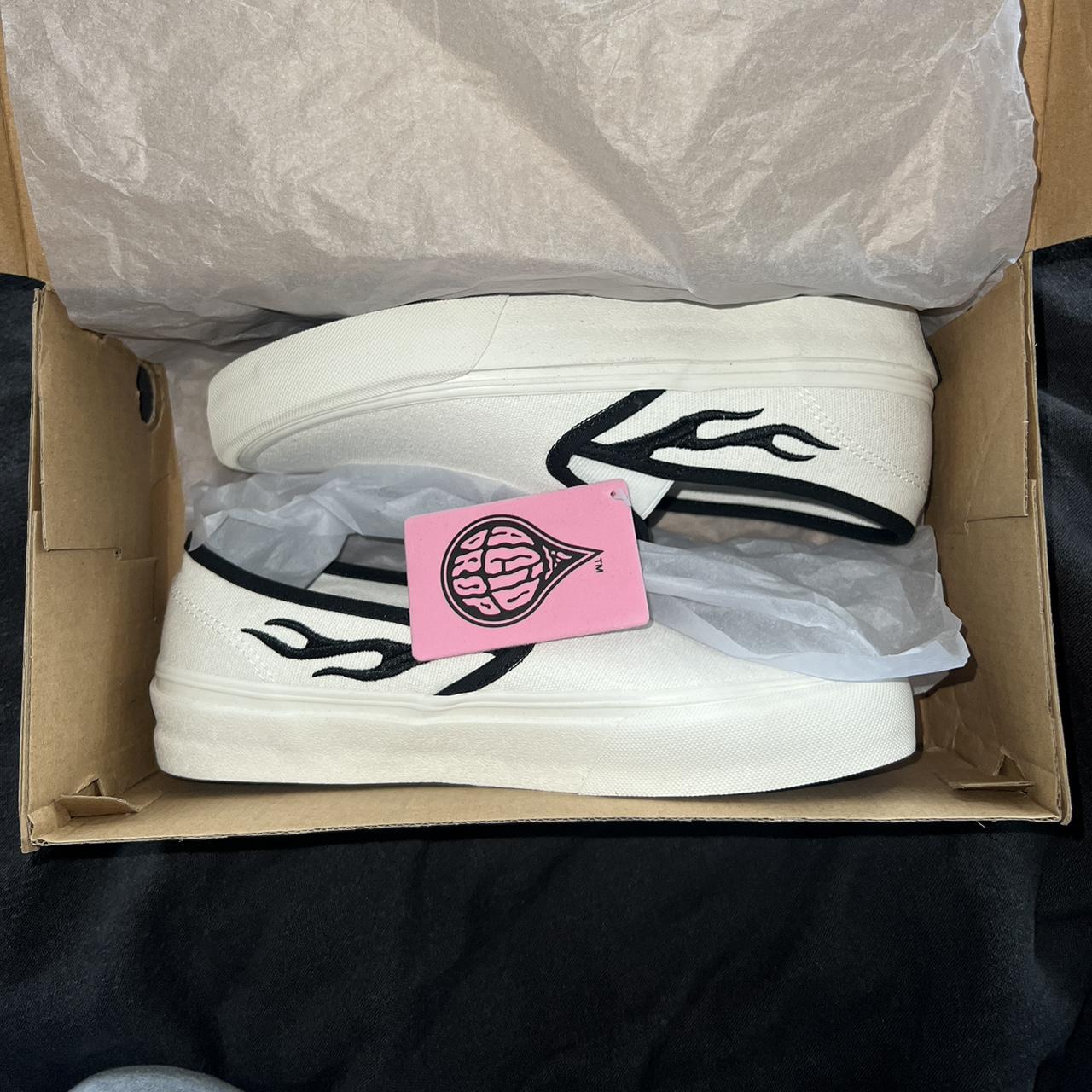 STRAYE lenox cream flame acid drop insole mens 9... - Depop